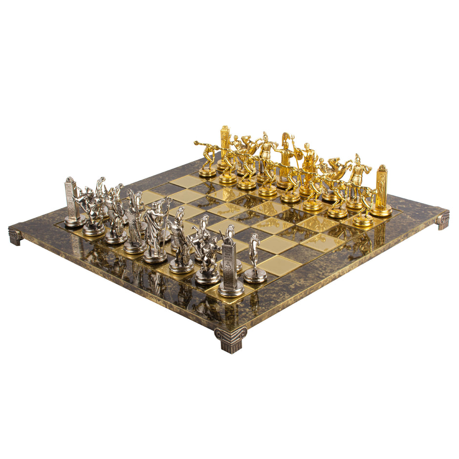 Luxury Handcrafted Chess Sets - Greek Mythology & Classic Designs ...