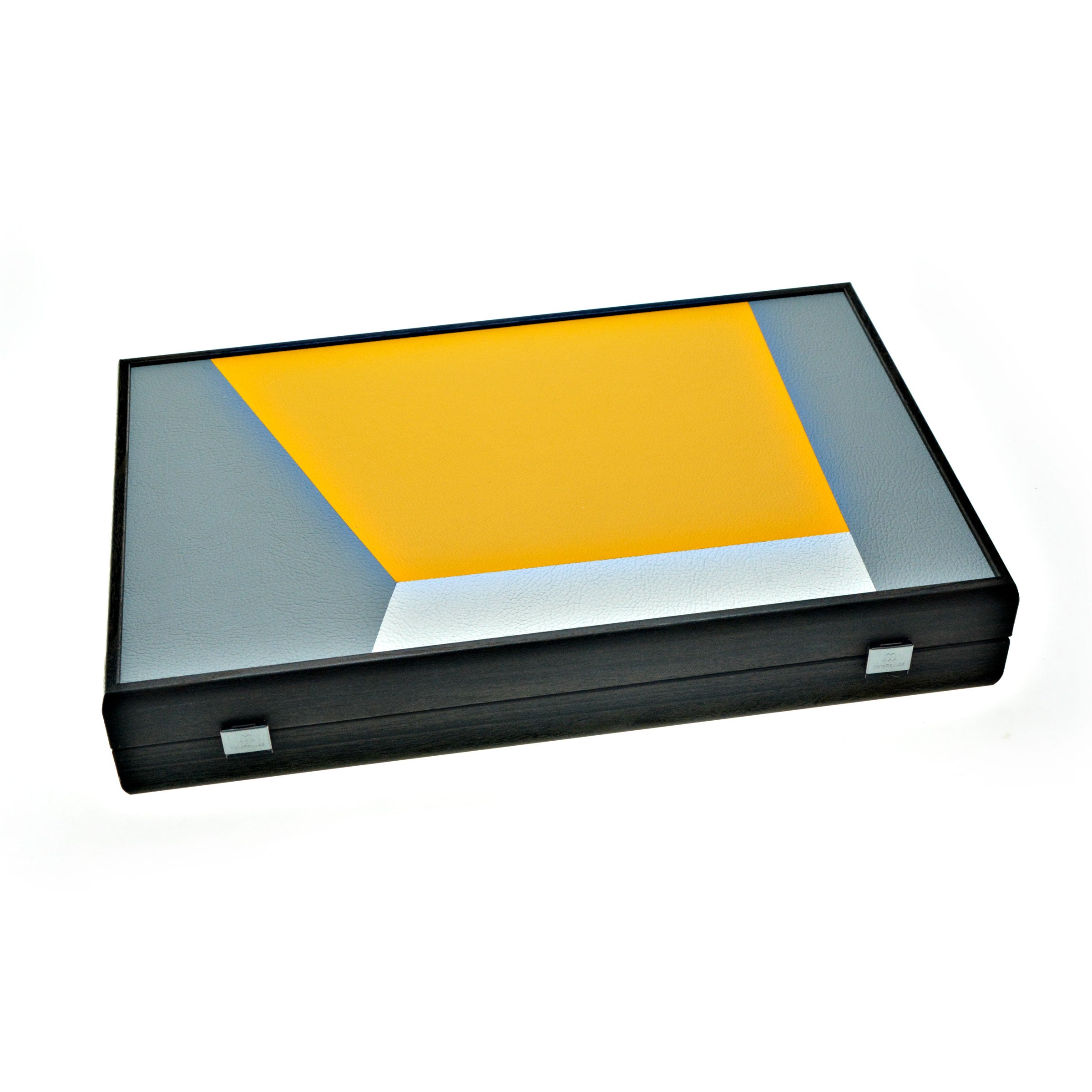 CANARY YELLOW MINIMALIST ART Backgammon