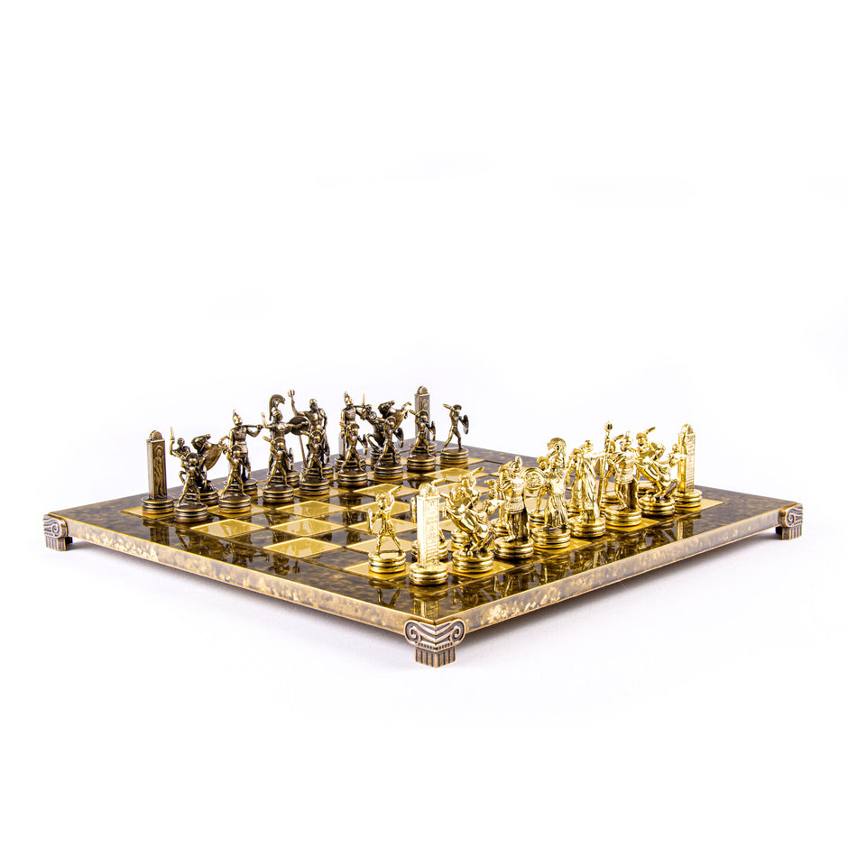 Luxury Handcrafted Chess Sets - Greek Mythology & Classic Designs ...