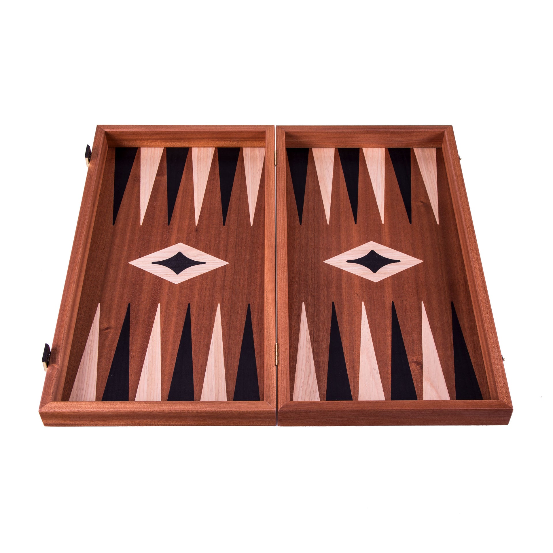 MAHOGANY Chess & Backgammon Board in black color - MANOPOULOS Chess ...